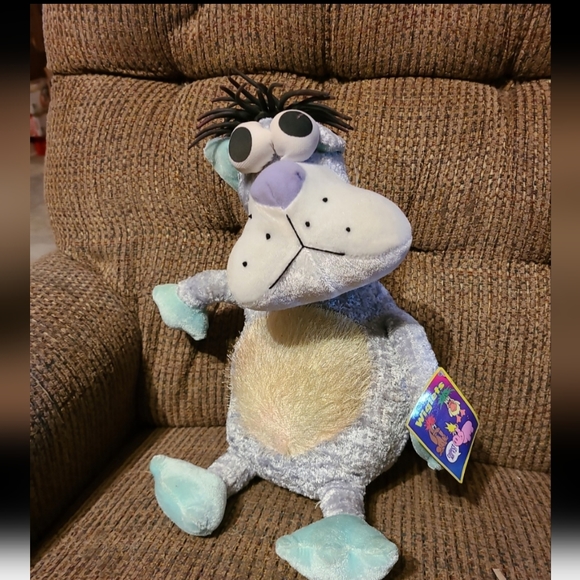 Toys | 11825 Kk Sales Wiglets Plush Purple Blue Dog Stuffed Animal Toy ...